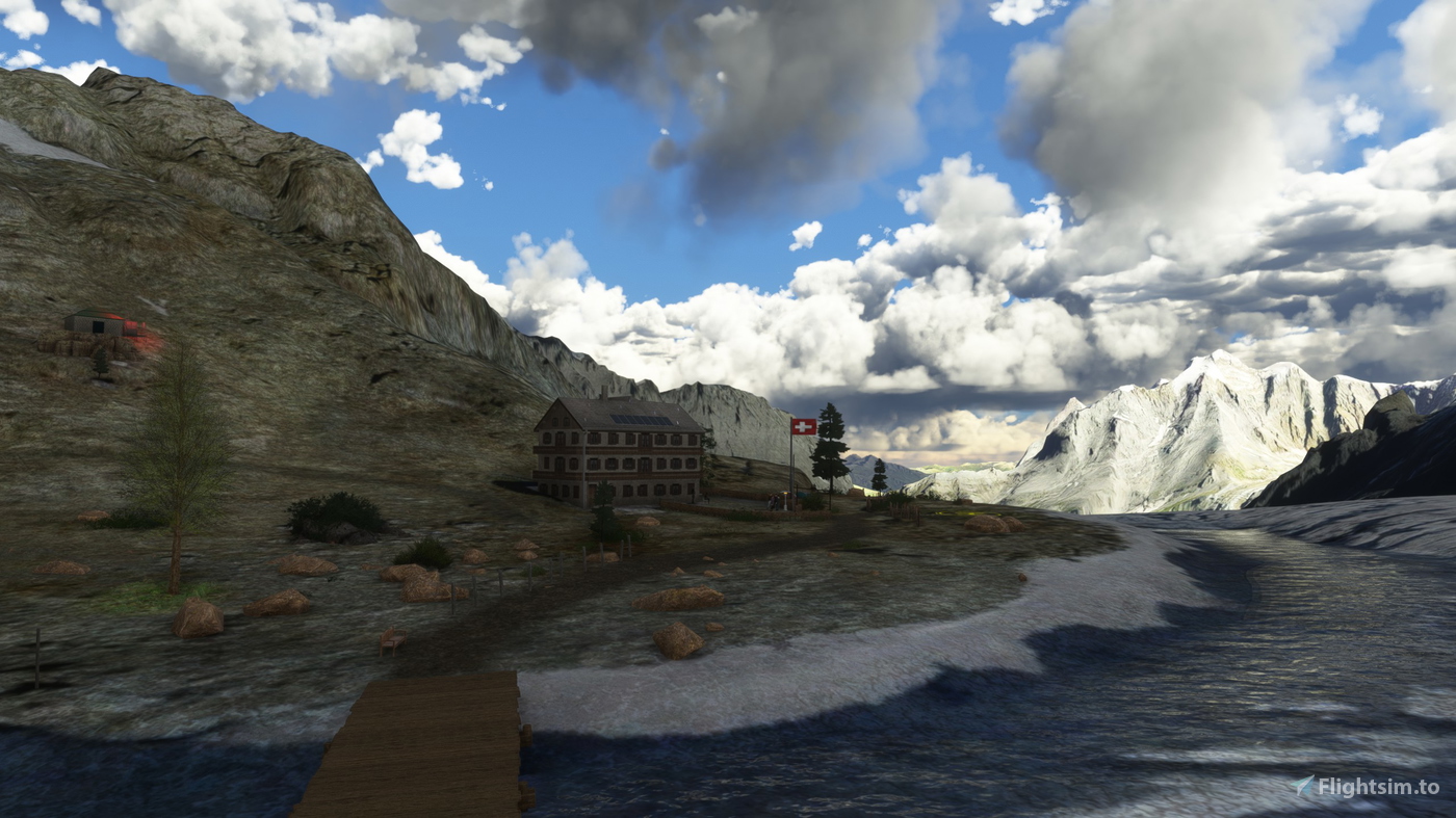 Schweiz Gletscherflugpiste Petersgrat (LSPB) for Microsoft Flight ...