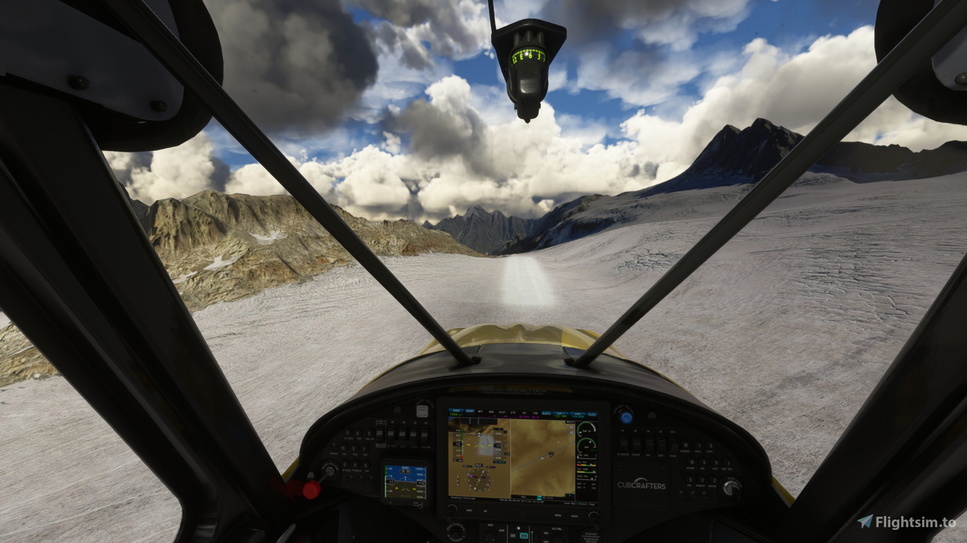 Schweiz Gletscherflugpiste Petersgrat (LSPB) for Microsoft Flight ...