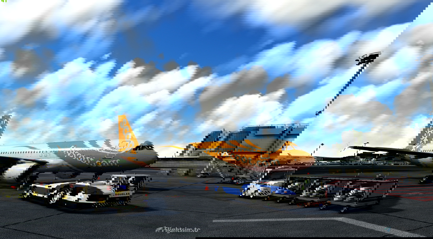 Scoot Fleet（9V-TRR、9V-TRV、9V-TRD、9V-TRS、9V-TRO）with Cabin - Fenix A320 ...