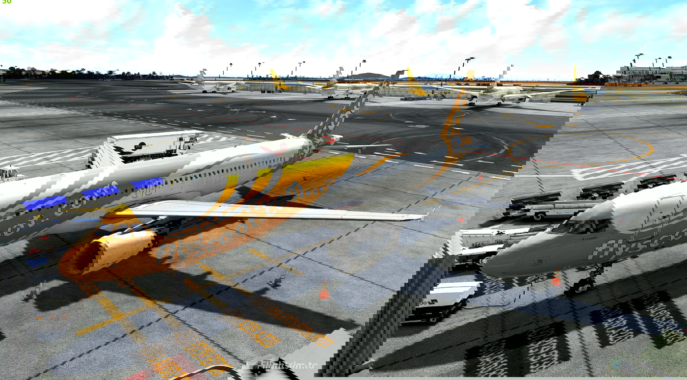 Scoot Fleet（9V-TRR、9V-TRV、9V-TRD、9V-TRS、9V-TRO）with Cabin - Fenix A320 ...