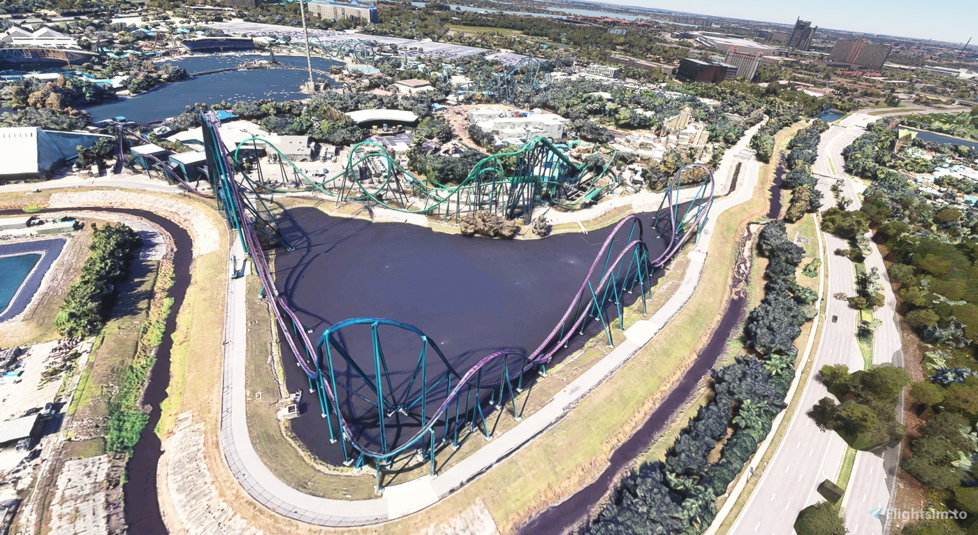 SeaWorld Orlando for Microsoft Flight Simulator | MSFS