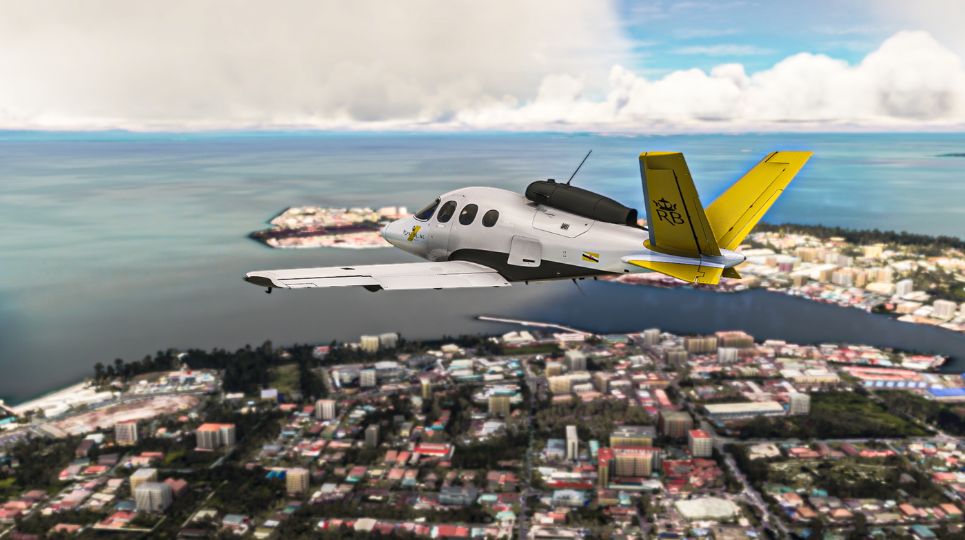 SF50 Vision Jet G2 (Royal Brunei) 🇧🇳 for Microsoft Flight Simulator | MSFS