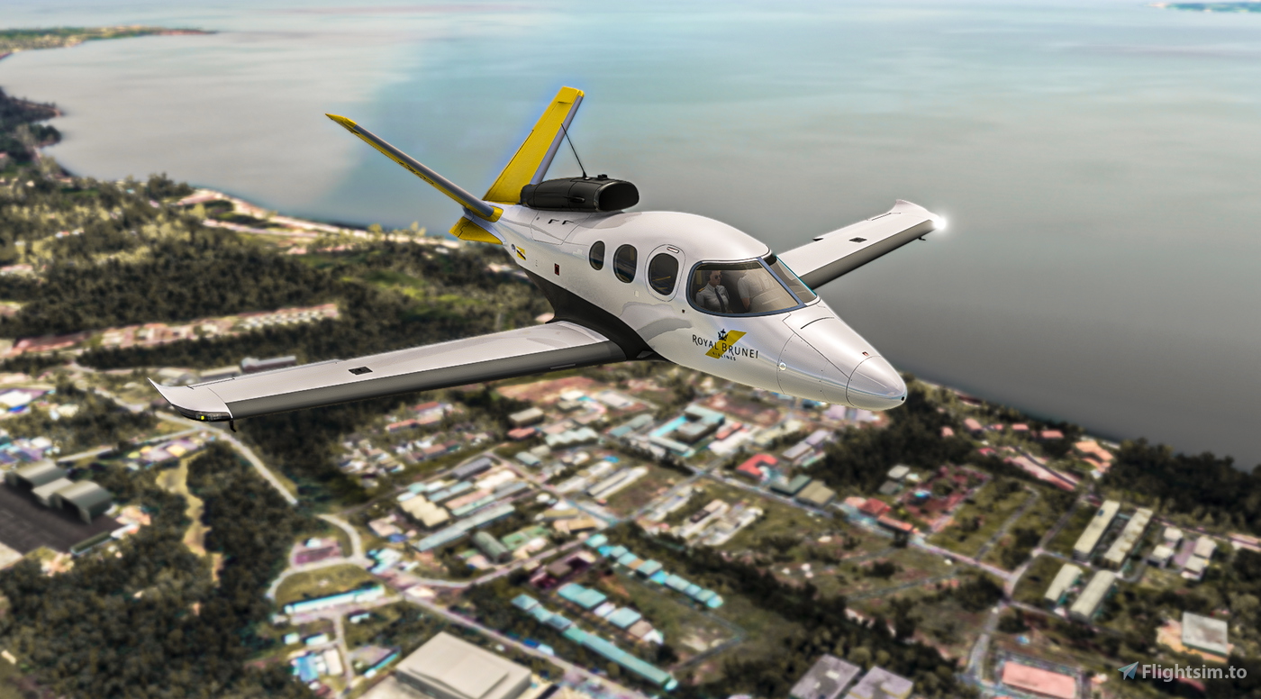 SF50 Vision Jet G2 (Royal Brunei) 🇧🇳 for Microsoft Flight Simulator | MSFS