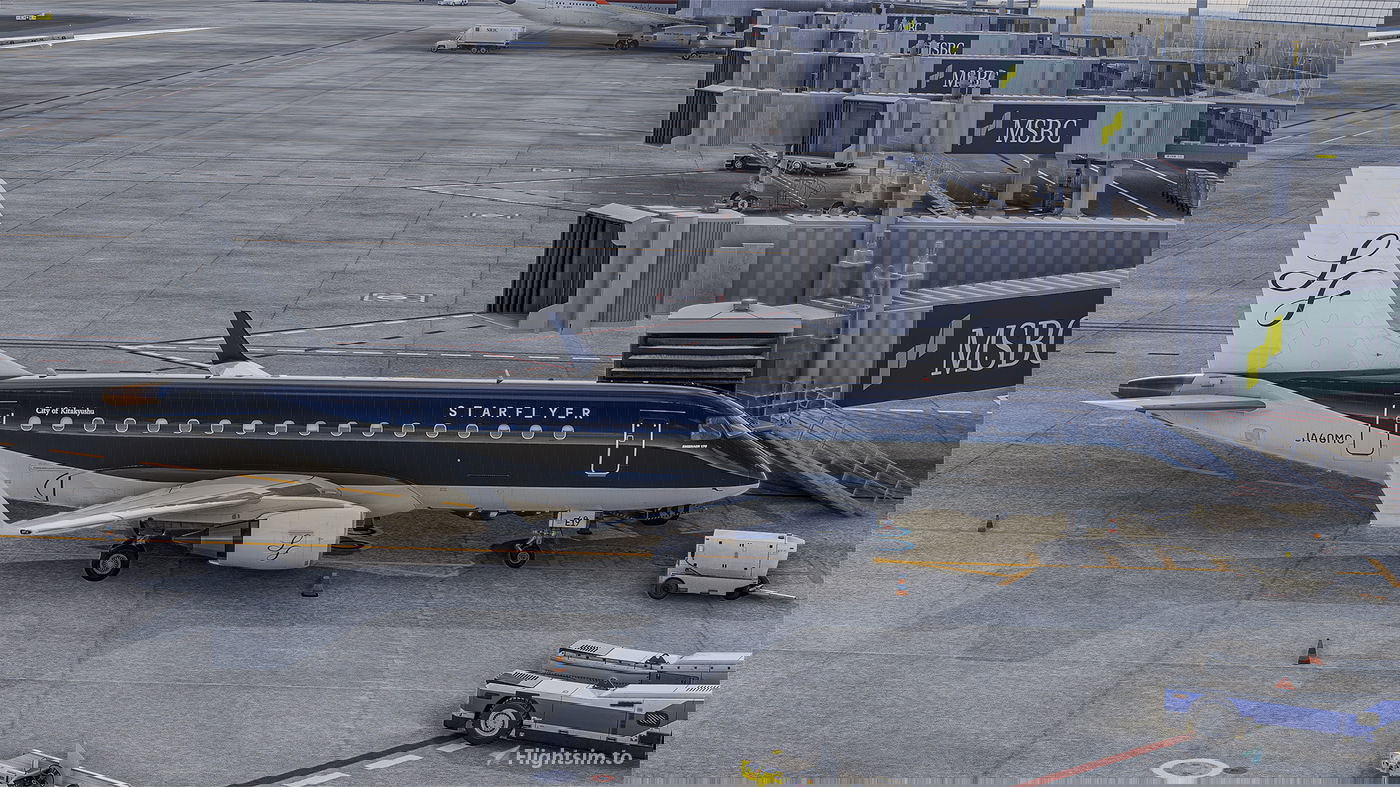 SFJ Starflyer - FSS Embraer E170 のために Microsoft Flight Simulator | MSFS