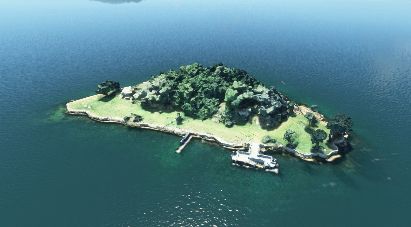 Shark and Clark Island, Sydney Harbour for Microsoft Flight Simulator ...