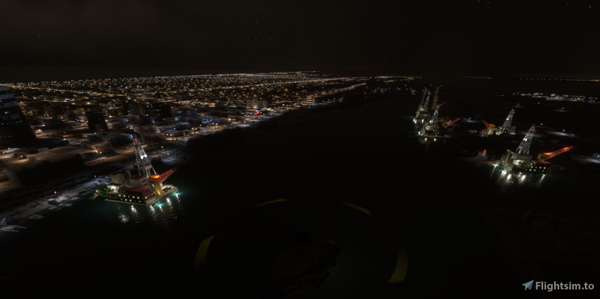 Shell Pelican Island Heliport (9TE8) for Microsoft Flight Simulator | MSFS