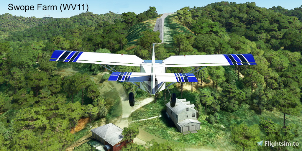 Ultralight Sightseeing - West Virginia - Kee (I16) to Swope Farm (WV11 ...