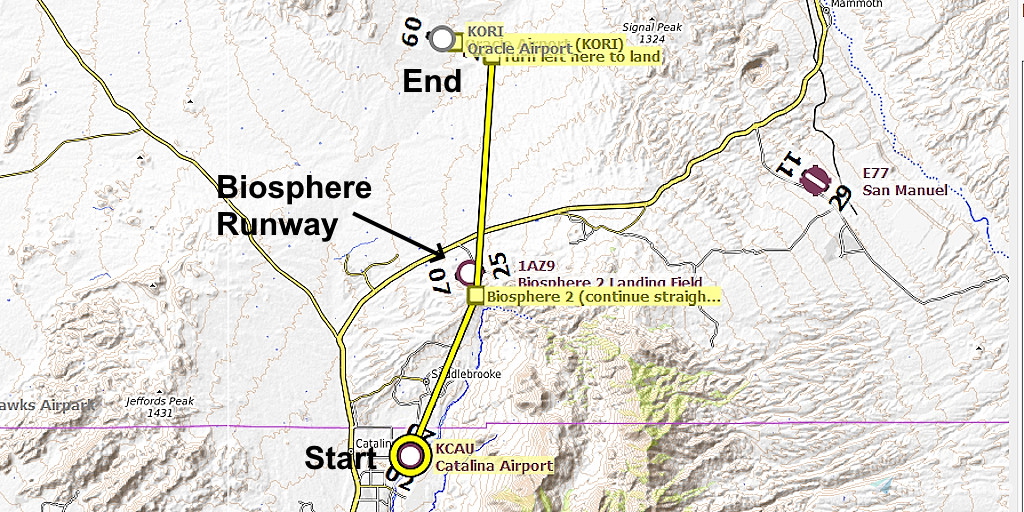 Ultralight Sightseeing - Arizona - Oracle - Biosphere 2 for Microsoft ...
