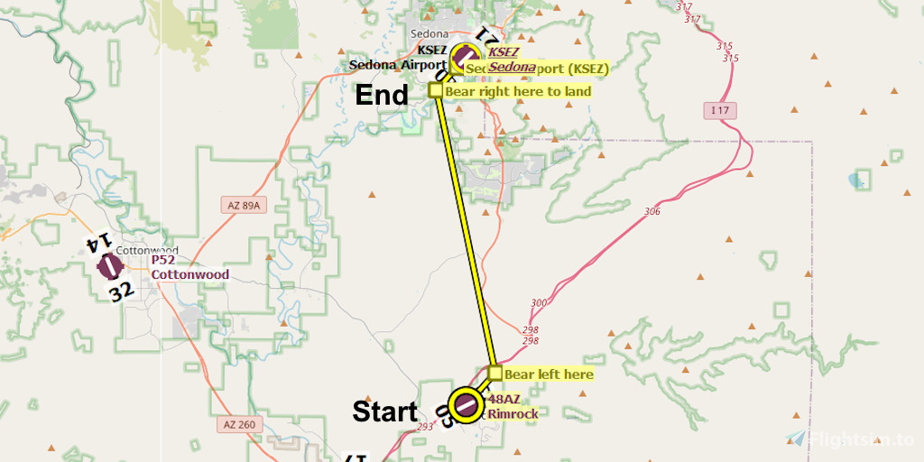 Ultralight Sightseeing - Arizona - Sedona Tabletop Runway for Microsoft ...