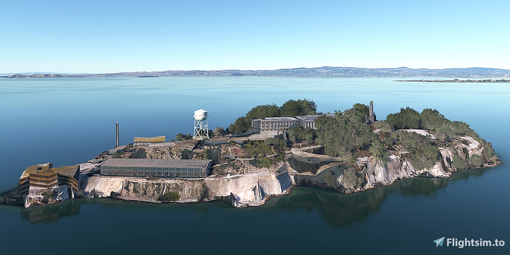 Ultralight Sightseeing - California - Alcatraz - Golden Gate Bridge ...