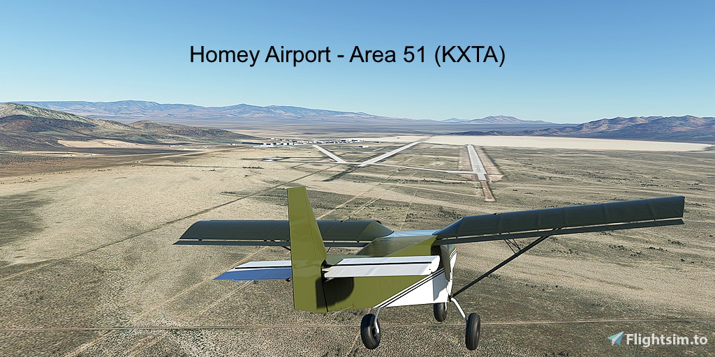 Ultralight Sightseeing - Nevada - Area 51 - Groom Lake - Homey Airport ...