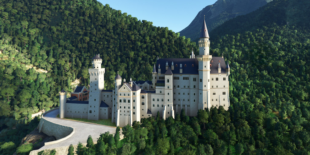 Neuschwanstein House Plan Neuschwanstein House Plan