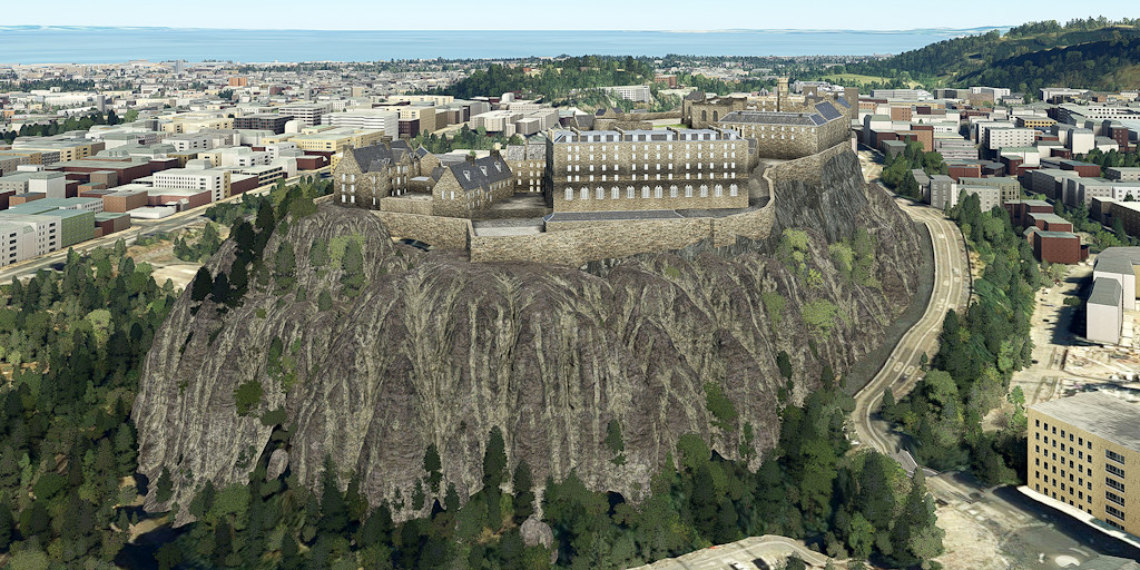Ultralight Sightseeing - Scotland - Edinburgh Castle - Dynamic Earth ...