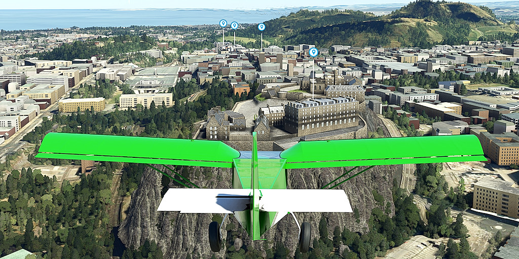 Ultralight Sightseeing - Scotland - Edinburgh Castle - Dynamic Earth ...