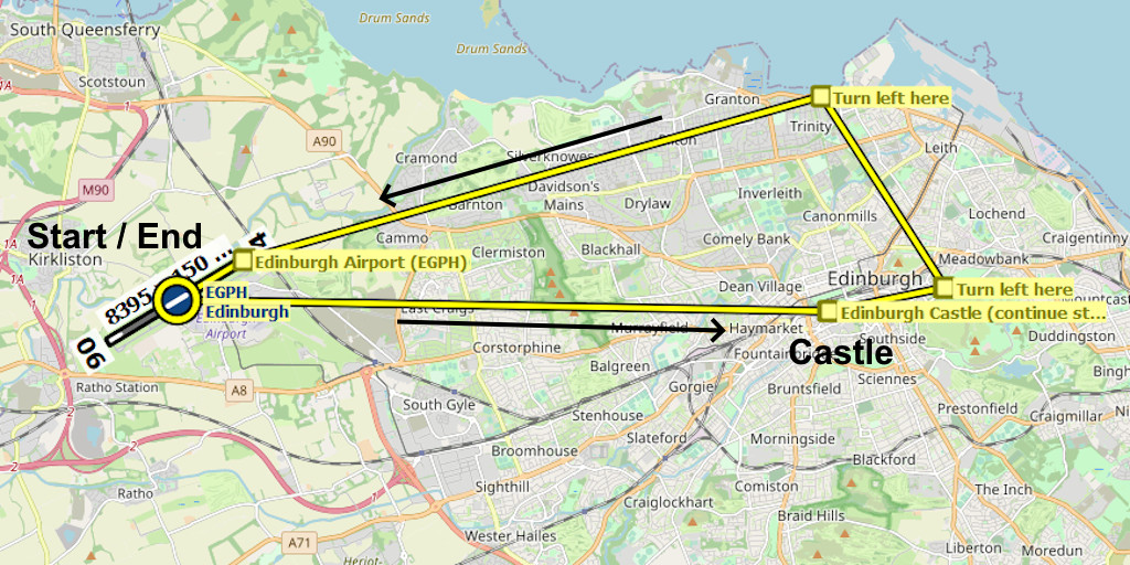 Ultralight Sightseeing - Scotland - Edinburgh Castle - Dynamic Earth ...