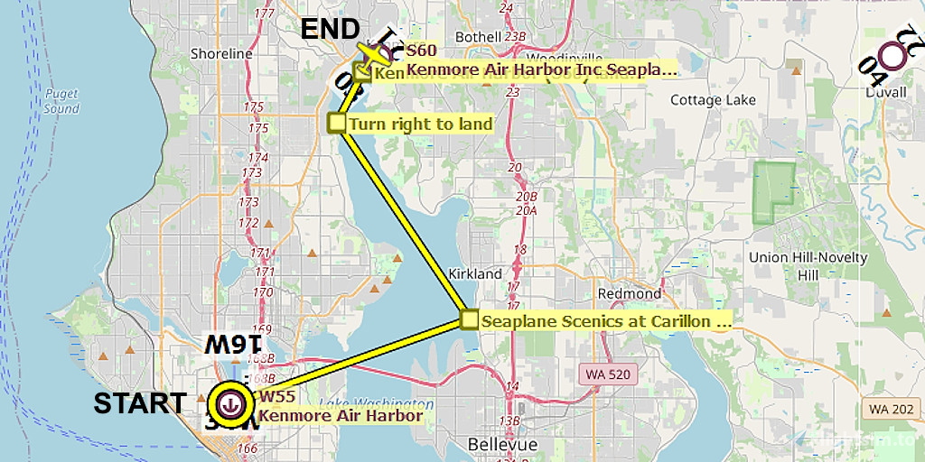Ultralight Sightseeing - Washington - Seattle - Kenmore Seaplane Bases ...