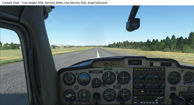 Shorter Trees and improved Density for Microsoft Flight Simulator | MSFS
