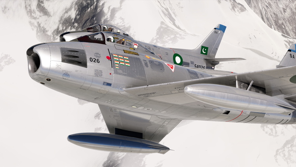 Shrike F-86F cockpit painting for Microsoft Flight Simulator | MSFS