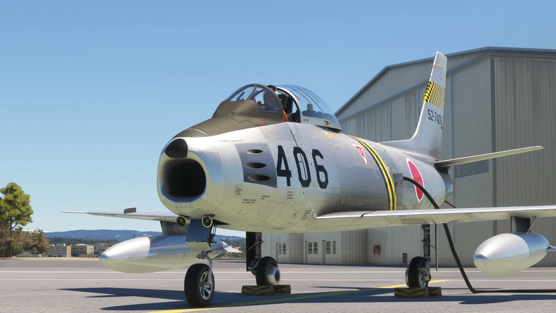 Milviz F-86 Sabre Liveries for Microsoft Flight Simulator | MSFS