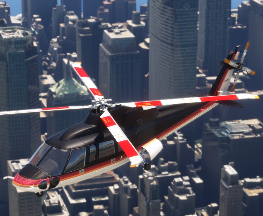 Sikorsky S-76 N7675A for Microsoft Flight Simulator | MSFS