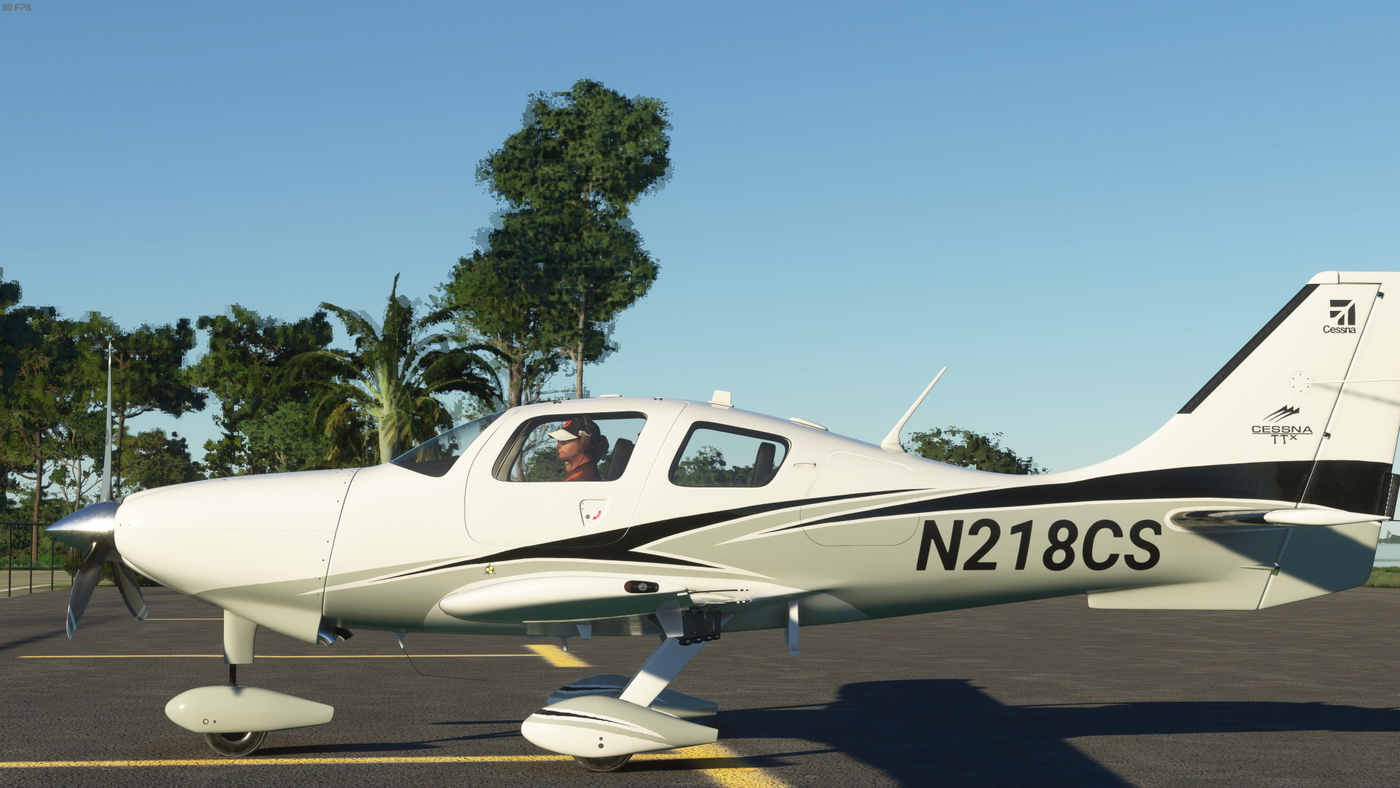 Sim Federation Cessna TTX Livery N218CS (Silver) for Microsoft Flight ...