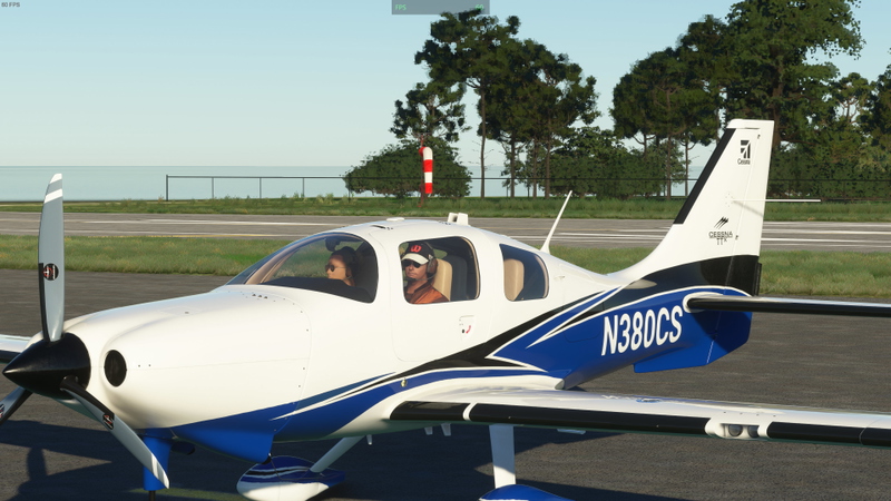 Sim Federation Cessna TTX Livery N380CS (BLUE) for Microsoft Flight ...