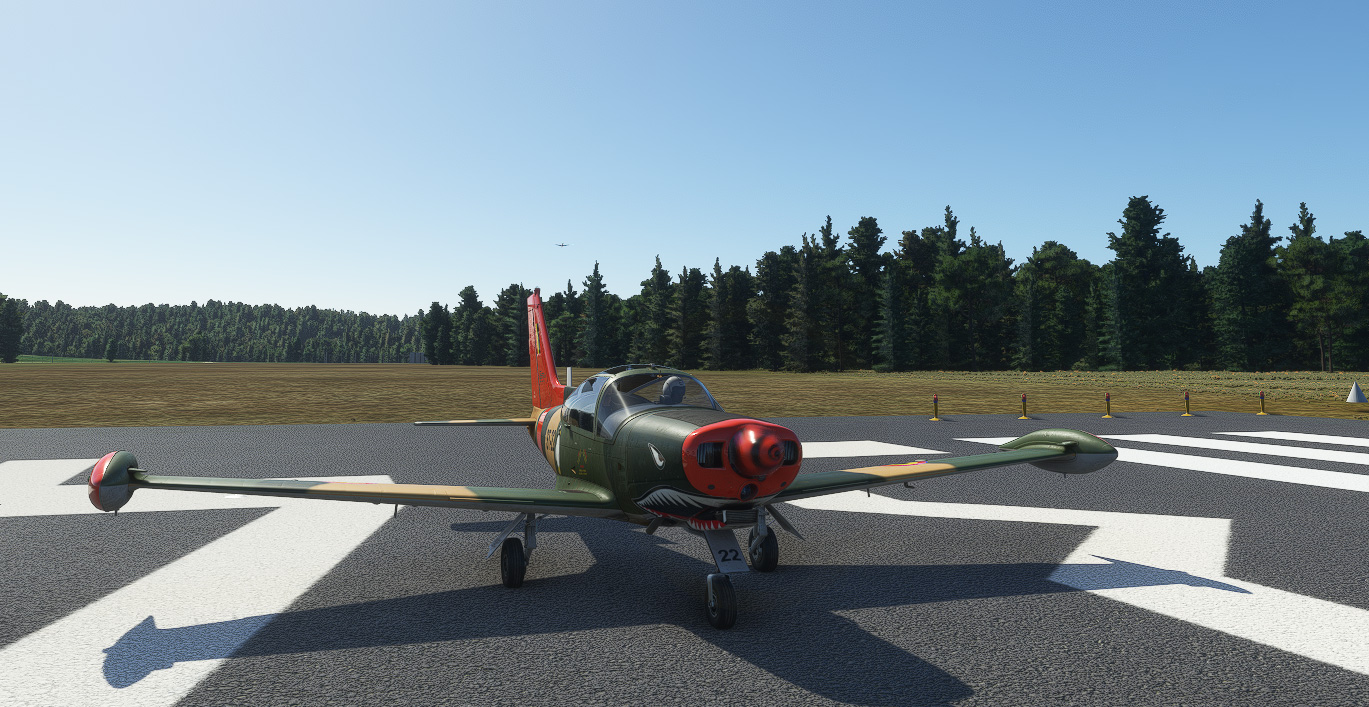 Sim Skunk Works SF-260 Belgian Air Force trainer for Microsoft Flight ...