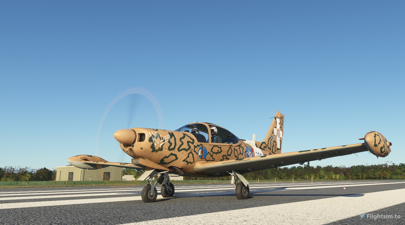 Sim Skunk Works SF-260 Dogfight series "MC.202 Smoke Rings" for ...