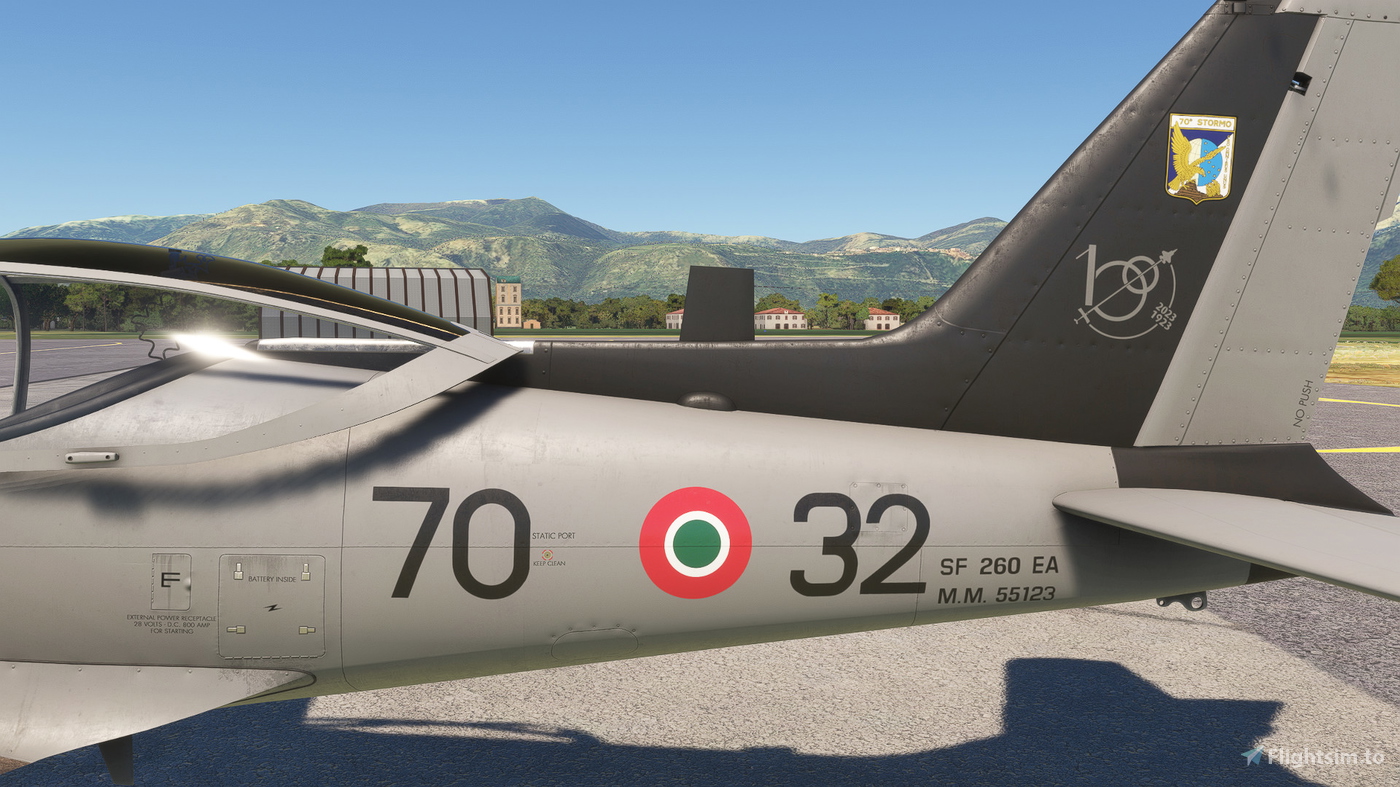 Sim Skunk Works SF-260 Italian Air Force package for Microsoft Flight ...