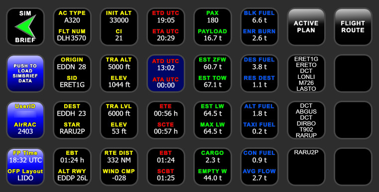 SimBrief Profiles for Microsoft Flight Simulator | MSFS | Flightsim.to