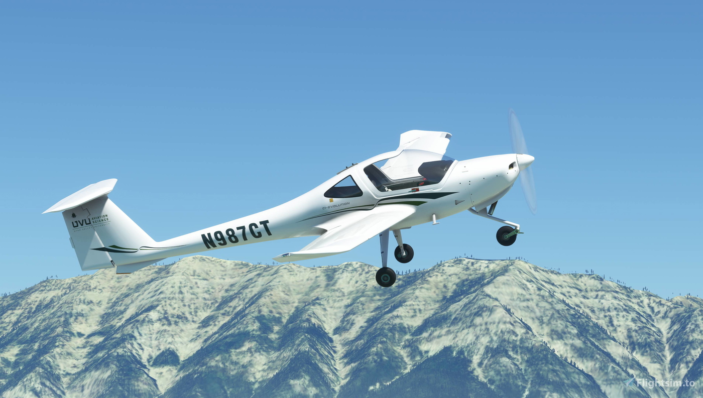 SimSolutions DA20-C1 Utah Valley University N987CT [8K and 4K] pour ...