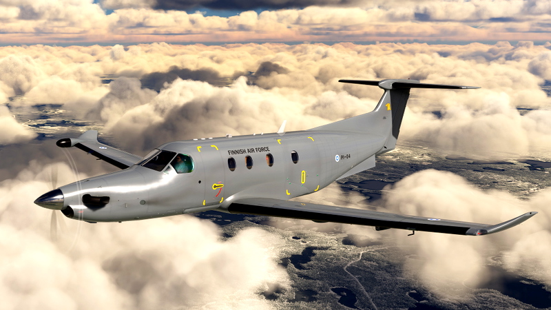 SimWorks Studios PC-12 Liveries for Microsoft Flight Simulator | MSFS