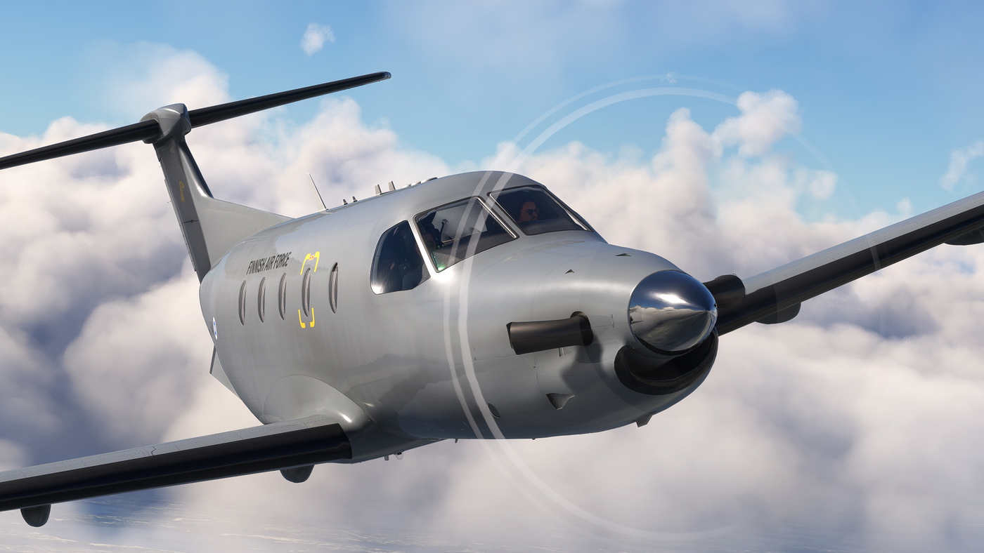 SimWorks Studios PC-12 - Finnish Air Force for Microsoft Flight ...