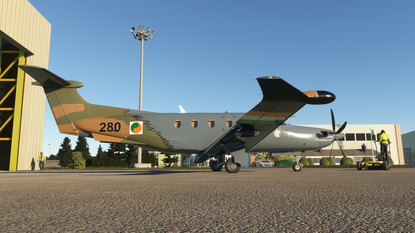 SimWorks Studios Pilatus PC-12 Irish Air Corps 100 Years Heritage ...