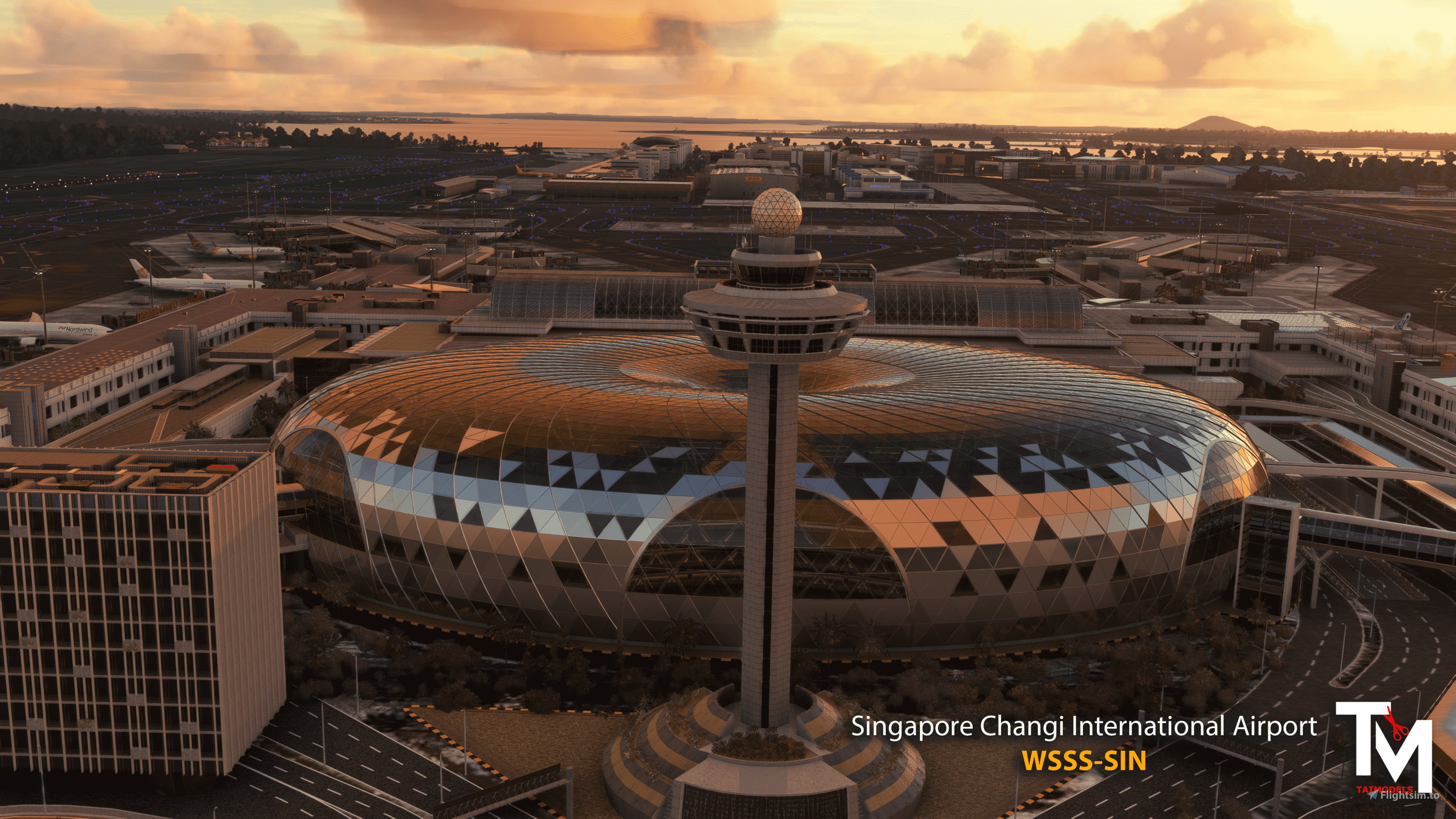 TAIMODELS - WSSS - Singapore Changi Airport for Microsoft Flight ...