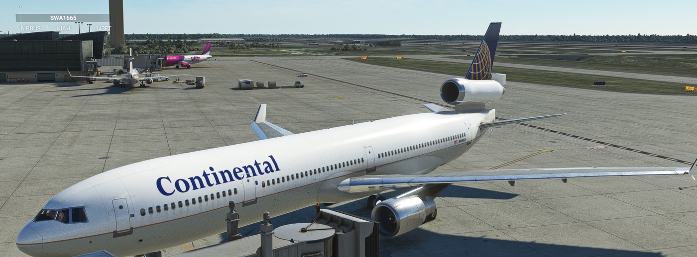 Sky Simulations MD-11 - Continental Airlines Globe Livery (N68065) pour ...