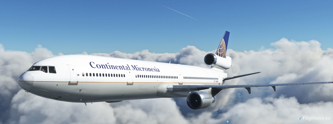 Sky Simulations MD-11 - Continental Micronesia (N68044) for Microsoft ...