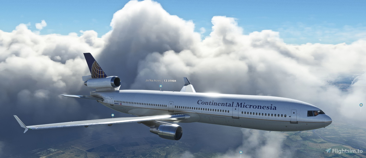 Sky Simulations MD-11 - Continental Micronesia (N68044) for Microsoft ...