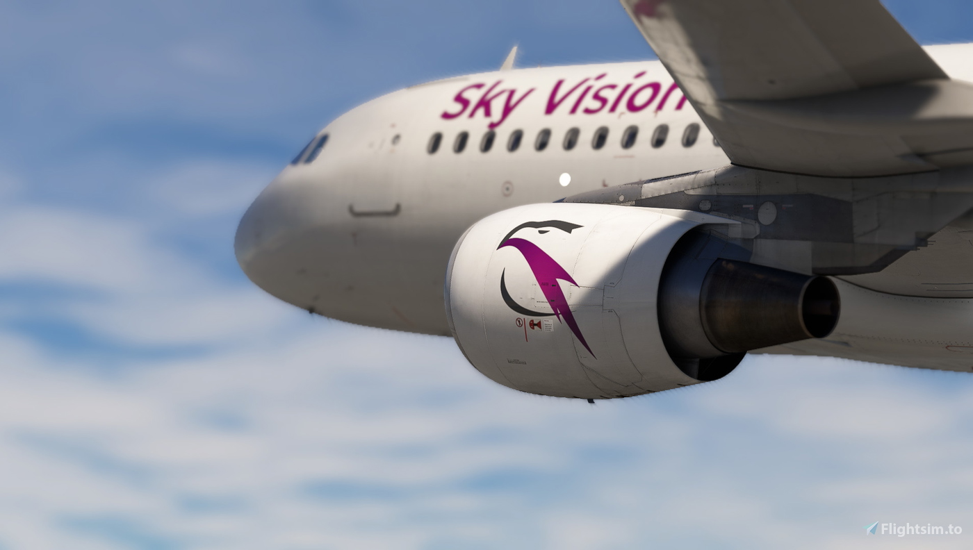Sky Vision A320 Fleet V2 for Microsoft Flight Simulator | MSFS