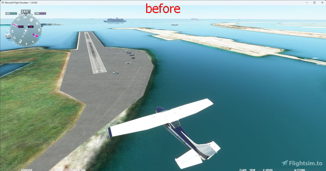 Skydive Dubai OMDU for Microsoft Flight Simulator | MSFS
