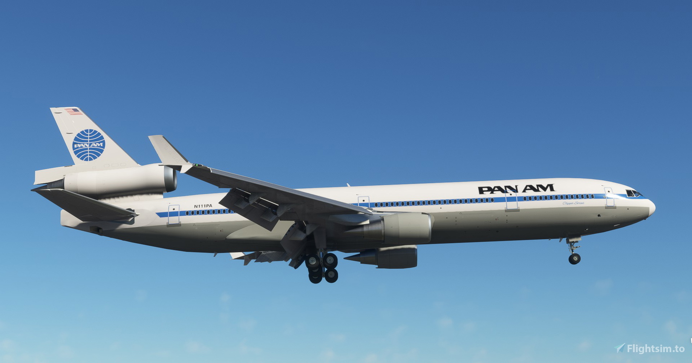 skysim MD-11 PAN AM (Fictional) [4K] for Microsoft Flight Simulator | MSFS