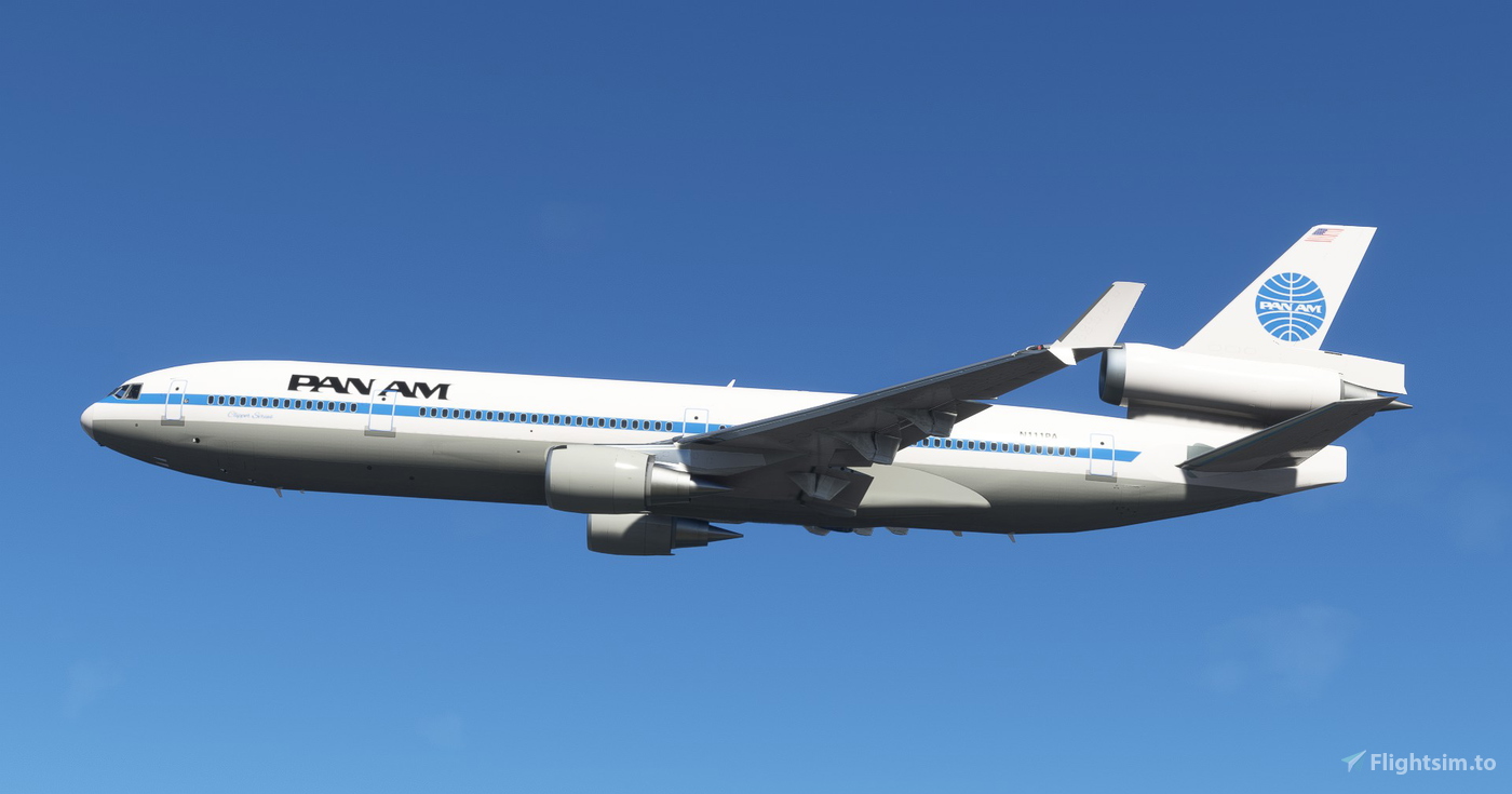 skysim MD-11 PAN AM (Fictional) [4K] for Microsoft Flight Simulator | MSFS