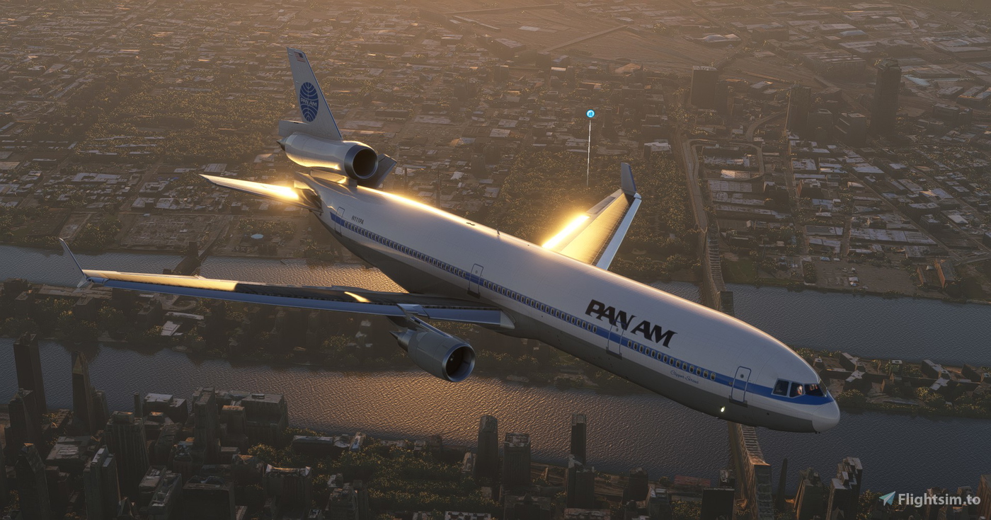 skysim MD-11 PAN AM (Fictional) [4K] for Microsoft Flight Simulator | MSFS