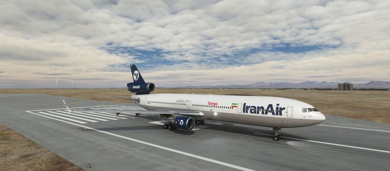 SKYSIM_MD11GF Iran Air Cargo for Microsoft Flight Simulator | MSFS