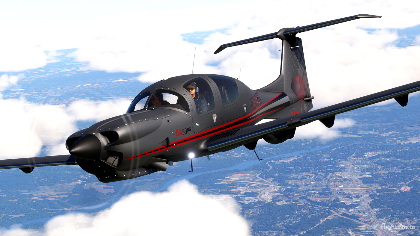 Skyward Simulations DA50 RG - N150RG (Dynamic Registration) for Microsoft Flight Simulator | MSFS