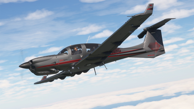 Skyward Simulations DA50 RG - N150RG (Dynamic Registration) for ...
