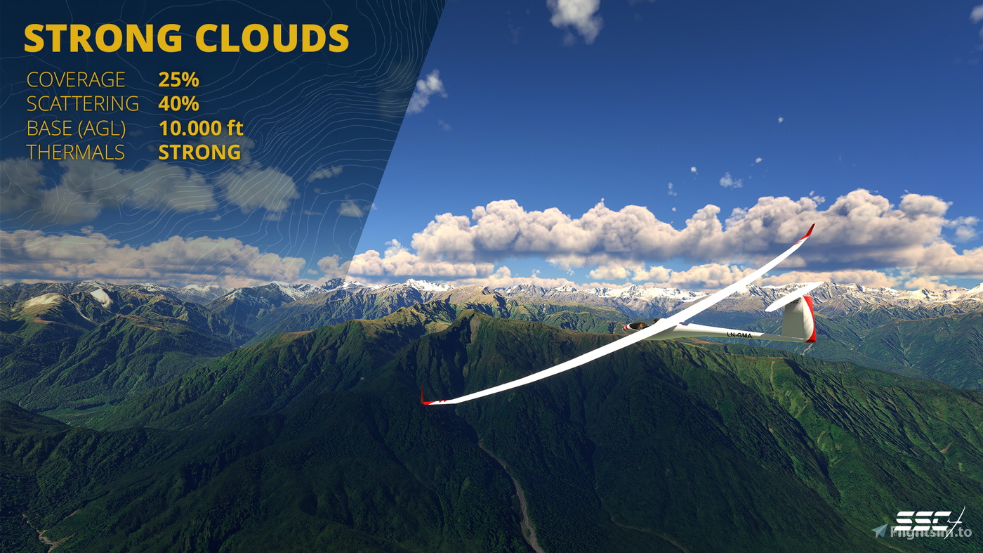 Soaring Weather for Microsoft Flight Simulator | MSFS