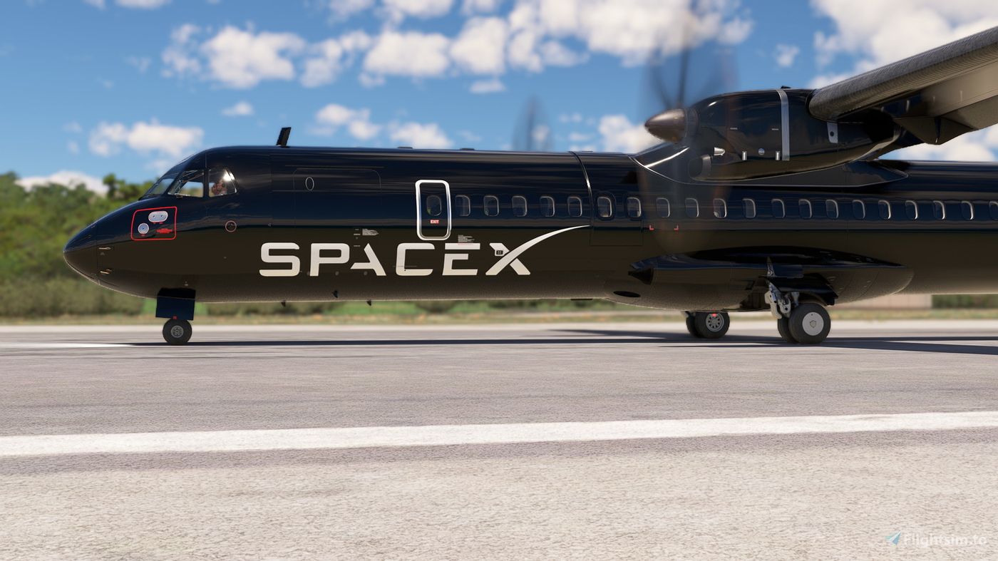 SpaceX ASOBO ATR 76 Fictional for Microsoft Flight Simulator | MSFS