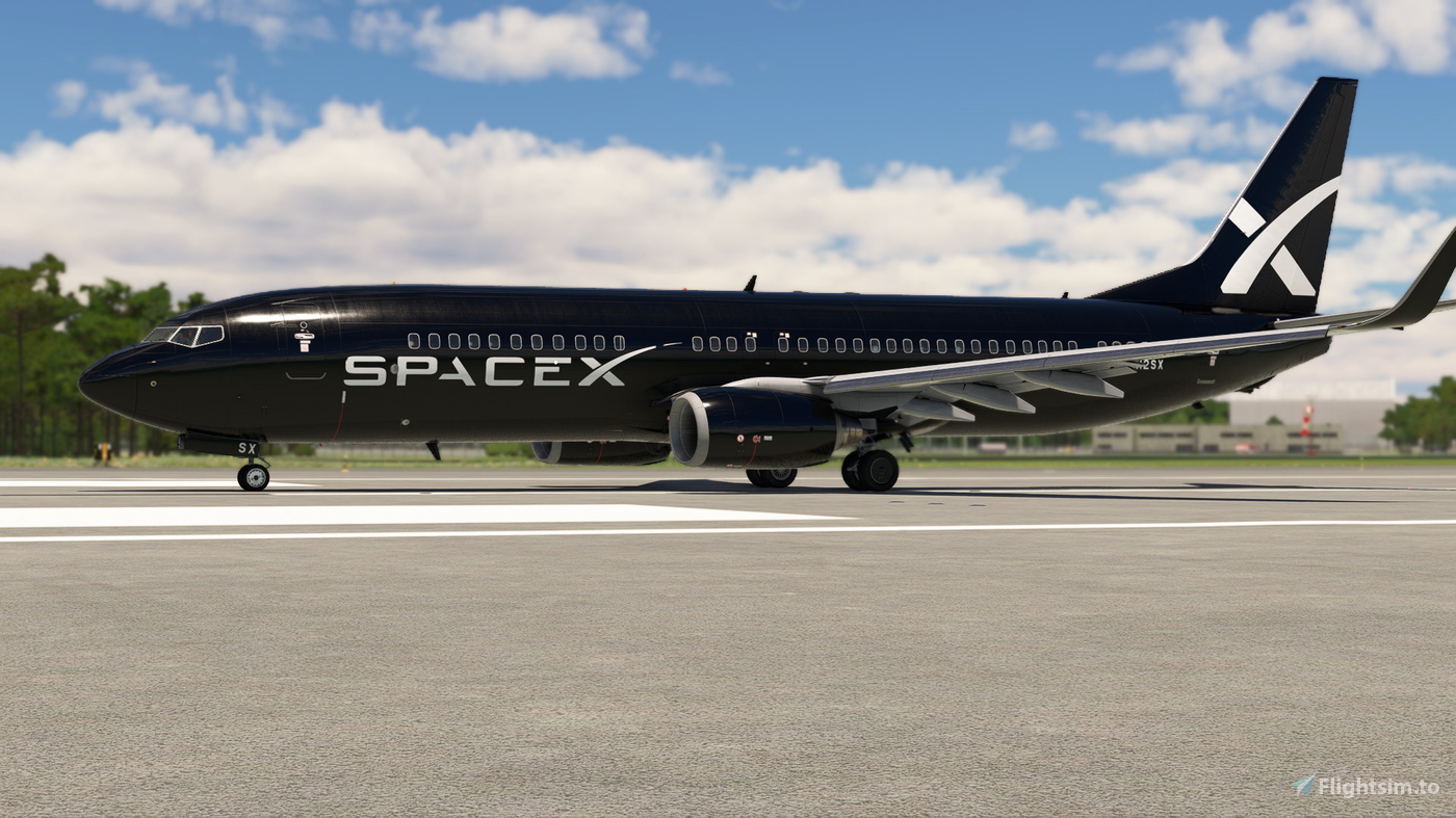SpaceX PMDG 737 BBJ2 Fictional for Microsoft Flight Simulator | MSFS