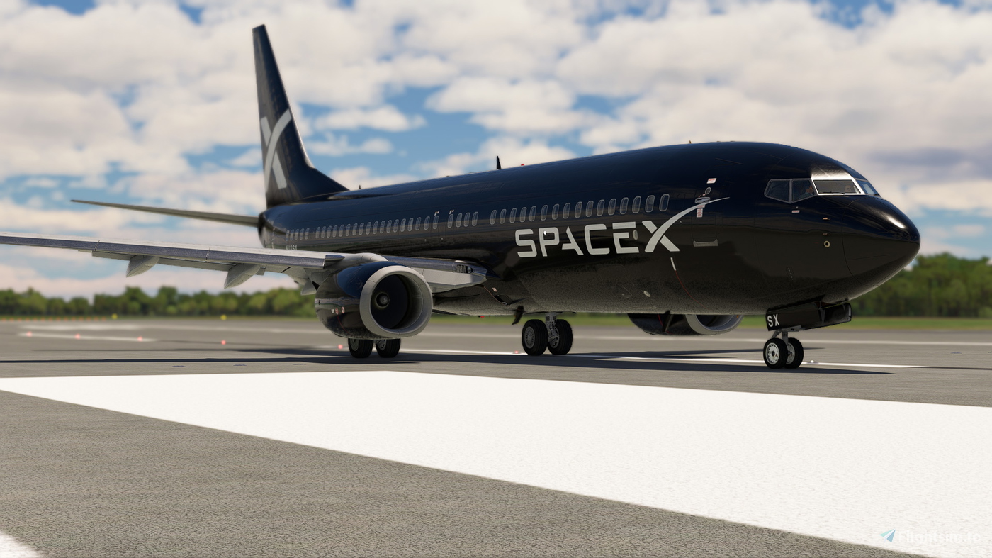 SpaceX PMDG 737 BBJ2 Fictional for Microsoft Flight Simulator | MSFS